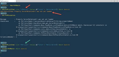 Invoke Pnpbatch Does Not Create Items What Am I Doing Wrong · Pnp