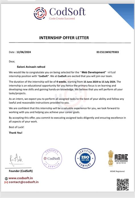 Saloni Rathod On Linkedin Hello Connections I Am Thrilled To Announce