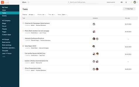Latest In Zoho Connect Tasks Private Conversations And More Zoho Blog