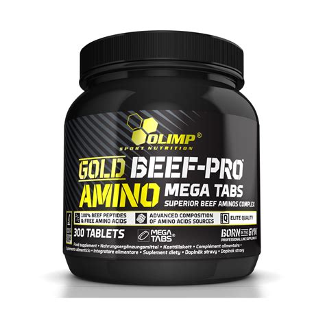 Gold Beef Pro Amino Mega Tabs Olimp