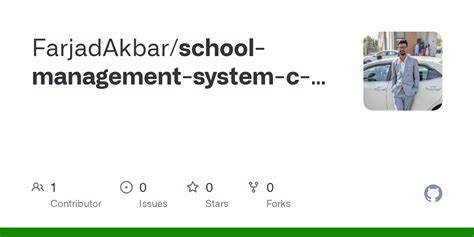 Github Farjadakbarschool Management System C Sharp