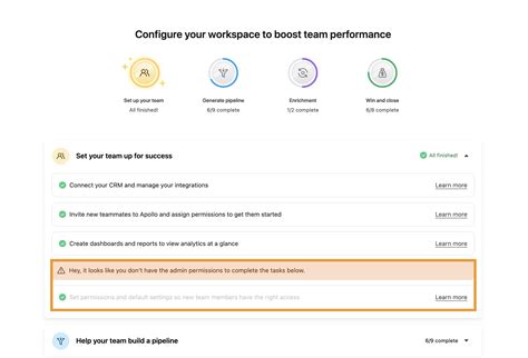 Admin Settings Overview Apollo