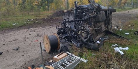У Сумській області підірвався автомобіль Укртелекому — є жертви — новини України Nv