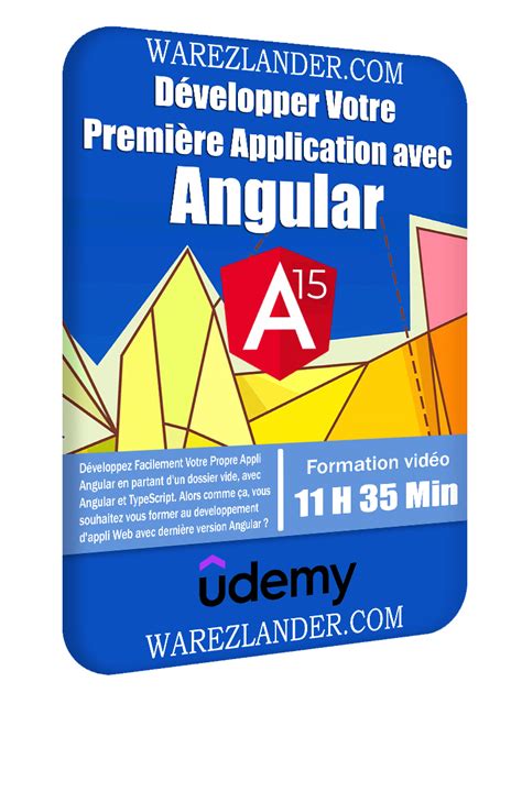 Udemy Développer Votre Première Application Avec Angular 2023