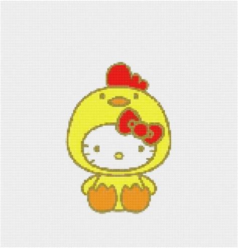 Hello Kitty в костюмчике цыплёнка 🐥