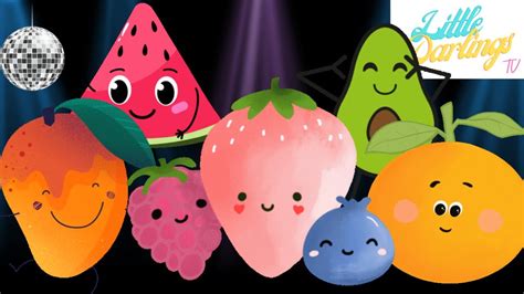 Little Darlings Tv Fruit Salad Dance Party Fun Animation With Music