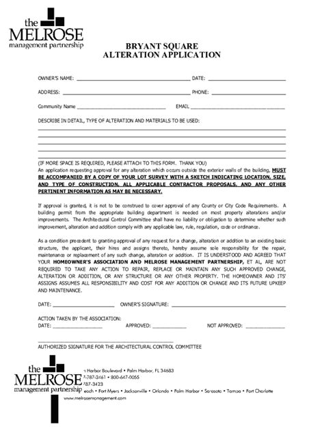 Fillable Online Certificate For Alteration Application Fax Email Print