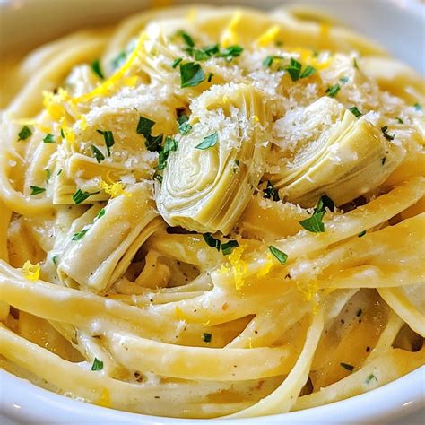 One Pot Lemon Artichoke Pasta Quick And Easy Recipe Recipe Website