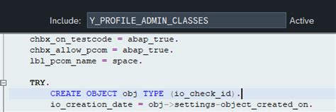 Prefer New To Create Object Dynamic Type · Issue 469 · Sapcode Pal For Abap · Github