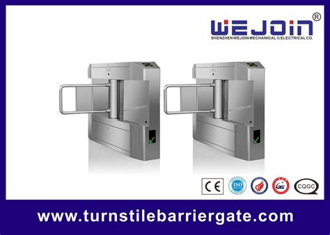 Security Pedestrian Swing Gate Barrier Fast Speed Gate With High Speed
