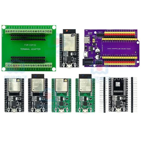 Esp32 Devkitc Development Board Esp32 Backplane Can Be Equipped With Wroom 32d32u Wrover Module