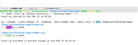 基于 Ripgrep 的代码搜索和重构工具 第 5 页 Emacs Lisp Emacs China