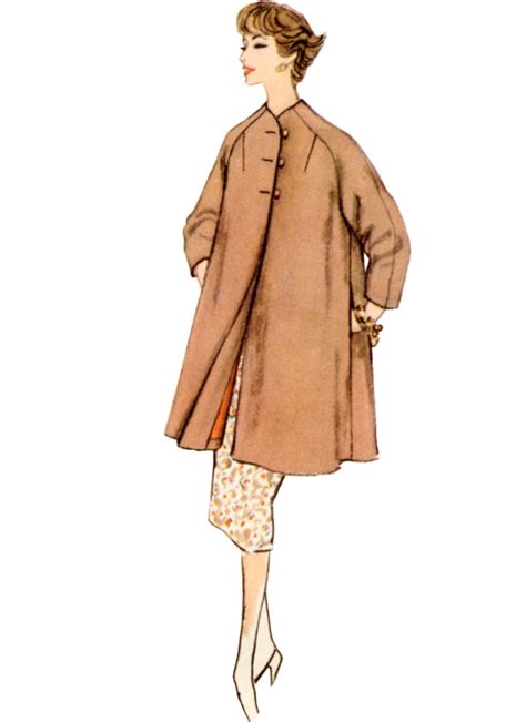 Simplicity Sewing Pattern 9847 Misses Coat In Three Lengths Size