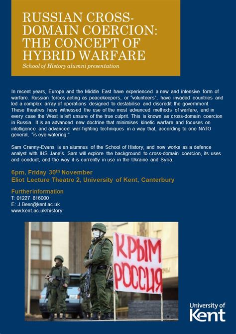 Alumni Research Presentation Russian Cross Domain Coercion From Essays To Employment