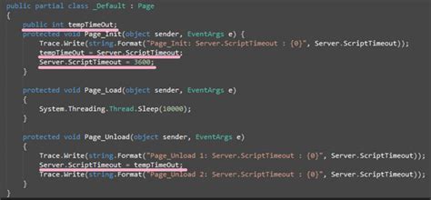 Increase Request Timeout For An Asp Net Page Prerak Kaushik