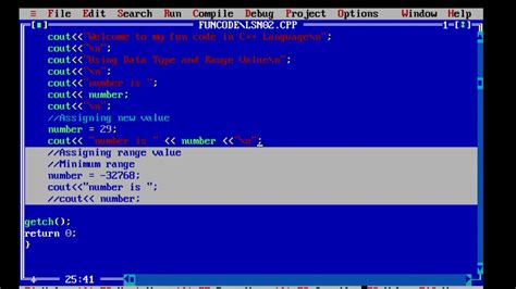 C Language Lesson 2 2 Data Type Integer Youtube