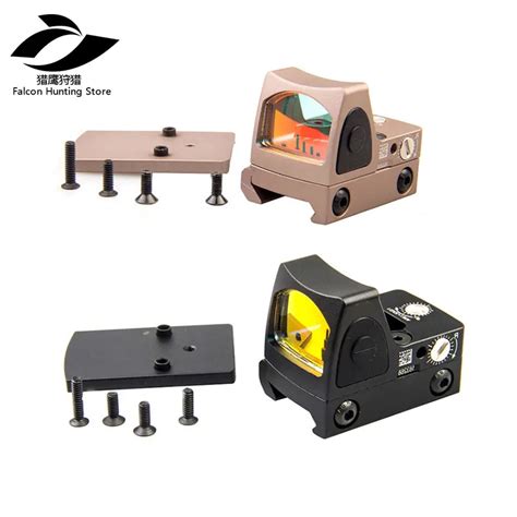 Airsoft Pistol Accessories RMR Style Adjustable Reflex Red Dot Sight