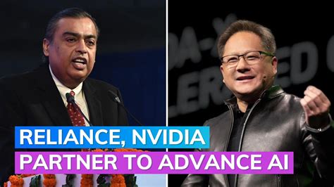 reliance and nvidia collaborate to develop ai supercomputers in india