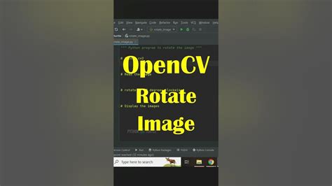 Opencv Rotate Image In Python Clockwise Anti Clockwise And By 180
