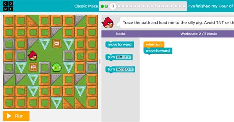 Mo Grado VDS Hour Of Code Angry Birds