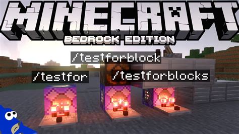 Comment Utiliser Les 3 Testfor Sur Minecraft Bedrock [commandblock] Youtube