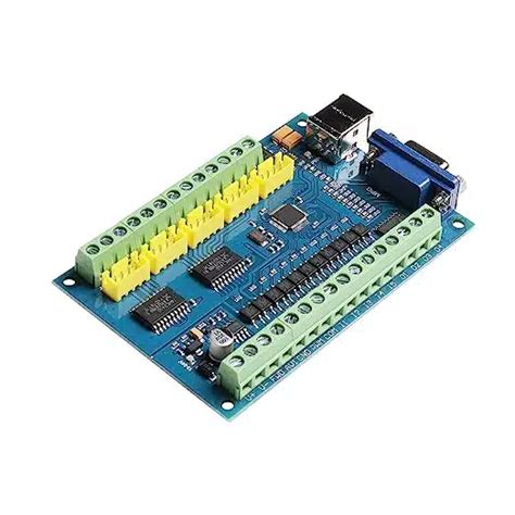 Mach3 Usb 5 Axis Stb5100 Motion Controller Bundle Without Power Supply Mechblock