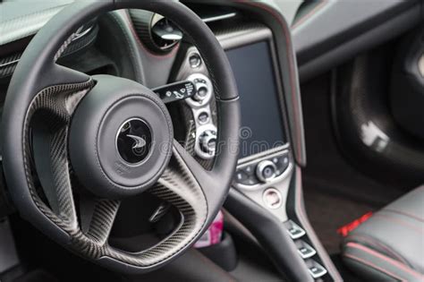 Mclaren Supercar Interior Editorial Stock Image Image Of Florida 270186839