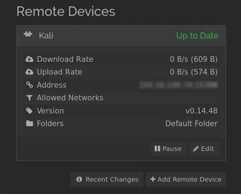 How To Securely Sync Files Between Two Machines Using Syncthing Null