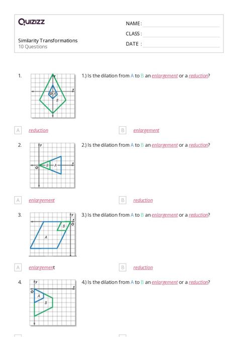 50 Similarity Worksheets For 11th Grade On Quizizz Free And Printable