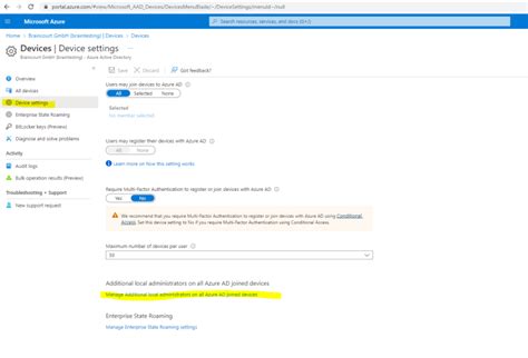 Windows Local Administrators Group Membership On Azure Ad Joined