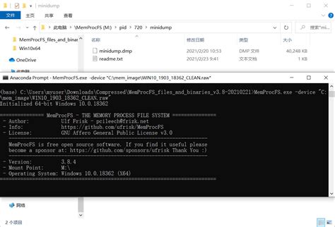 How Do I Dump Process Memory Based On Process Number Issue Ufrisk MemProcFS GitHub