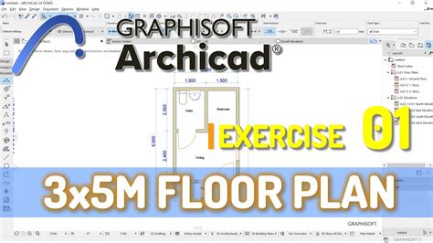 Archicad Exercise 01 2d Floor Plan Tutorial Diamondsrain