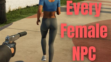 Every Female Npc In Hitman Youtube