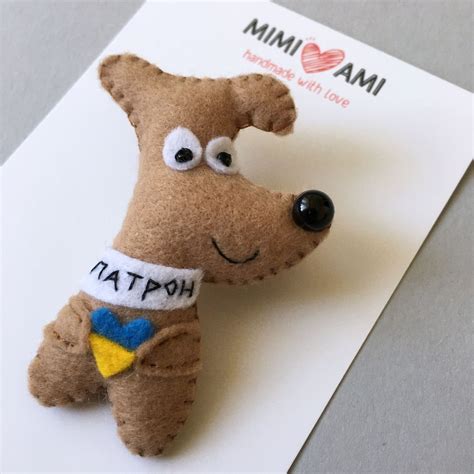 Купити Брошка Пес Патрон в інтернет магазині крафтових товарів Це Крафт