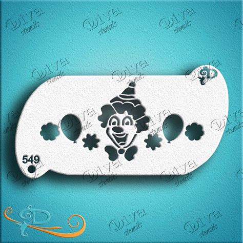 Clown Stencils