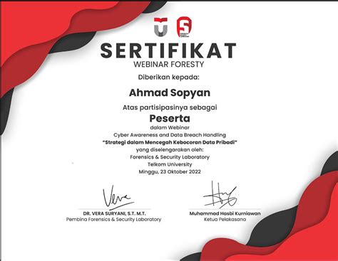 ahmad sopyan on linkedin cybersecurity webinar cybersecurityawareness