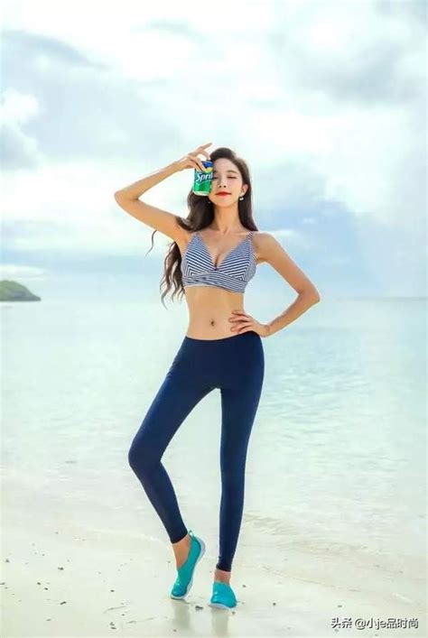 Goddess Park Soo Yeons Summer Rare Beach Swimsuit Beauty Photos Imedia