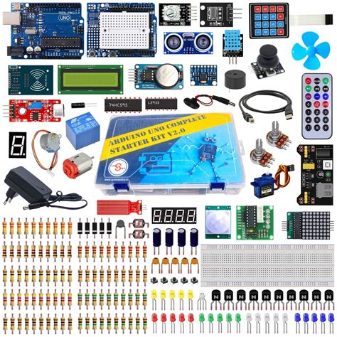 Sunrobotics Adriano Uno Complete Starter Kit With Detailed Tutorials V20