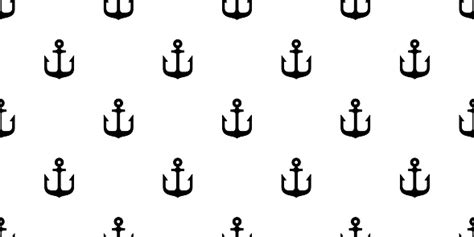 앵커 원활한 패턴 벡터 보트 해적 투구 해상 바다 바다 반복 벽지 스카프 고립 타일 배경 일러스트 디자인 고풍스런에 대한 스톡 벡터 아트 및 기타 이미지 Istock