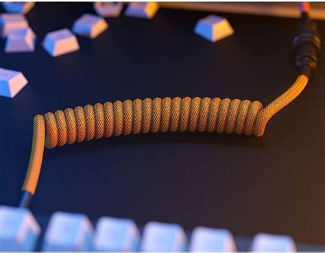 Glorious Coiled Usb Type C Keyboard Cable Artisan Braided Tight