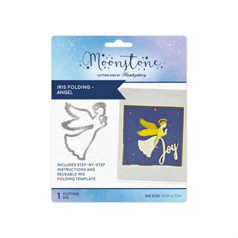 Moonstone Dies Iris Folding Angel