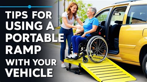 Portable Vehicle Ramps Tips For Safe Loading