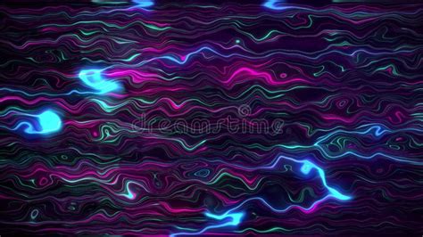 Abstract Digital Particle Wave And Light Abstract Background Animation Cyber Or Technology