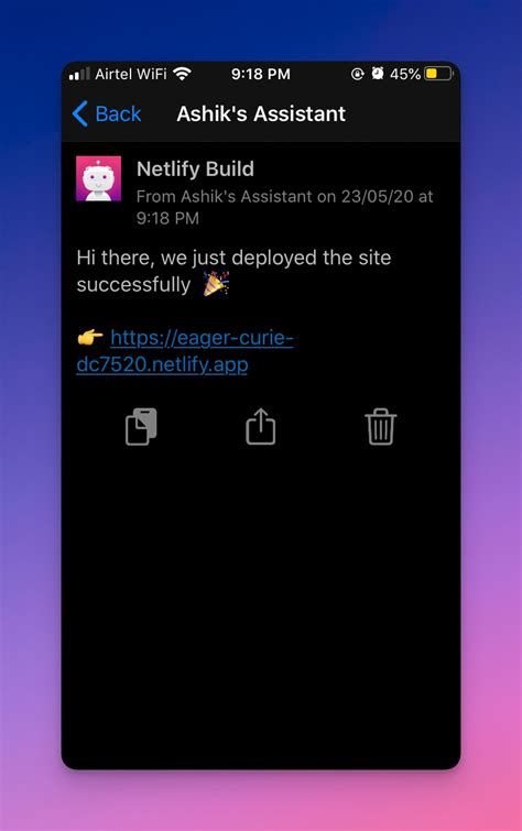 Netlify Pushover Get Real Time Push Notification For Your Builds