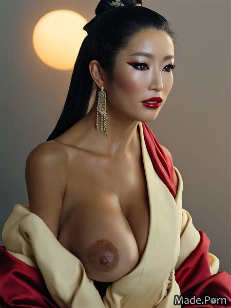 Free Ai Porn Silk Indifferent Look Black Hair Sunset Velveteen Geisha