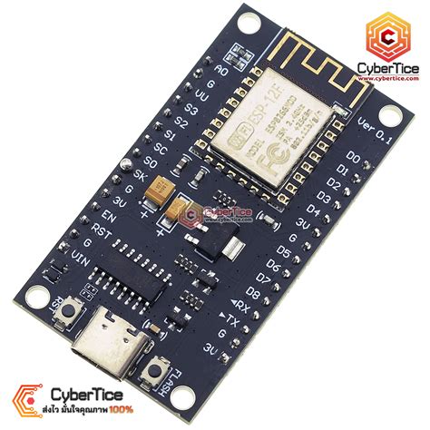 Nodemcu Esp8266 V3 Ch340 Lua Wifi Based Esp8266 12fn Usb Type C ขาย