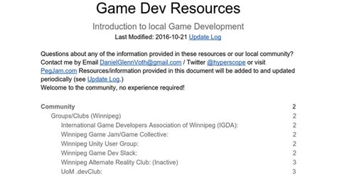 Game Dev Resources 101 R Gamedev