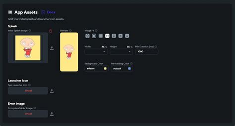 Gradient Color Options In Splash Screen Background Setting