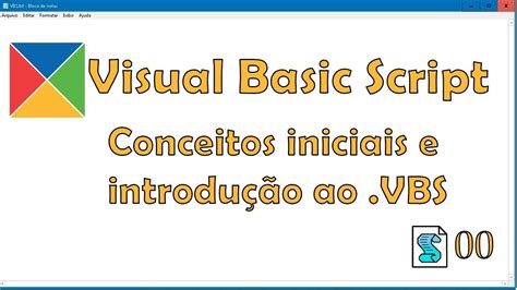 Visual Basic Script Aula 00 Youtube