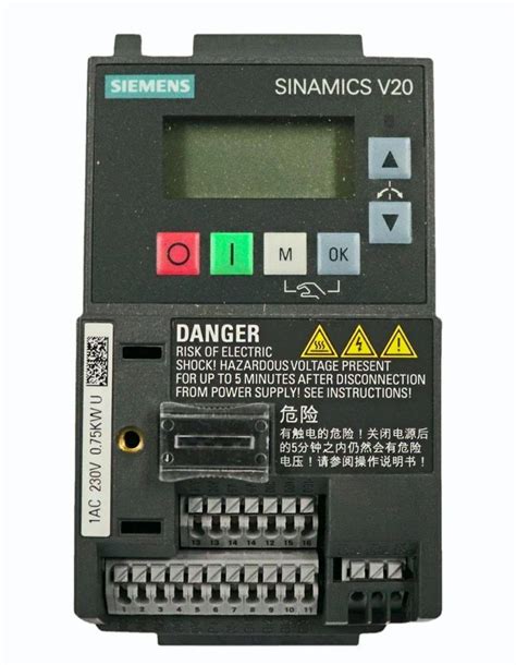 Siemens Sinamics V20 Single Phase 1 HP VFD AC Drive At 8635 Siemens V20 Drives In Kanpur